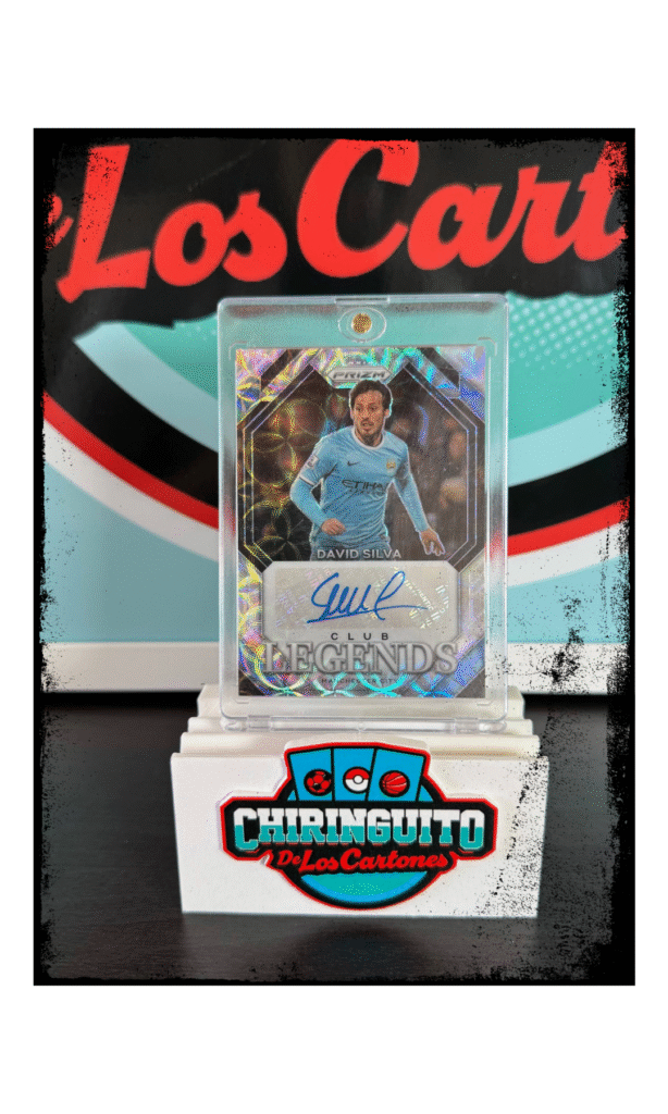 DAVID SILVA AUTÓGRAFO ORIGINAL – CLUB LEGENDS 2023/24 - El Chiringuito ...
