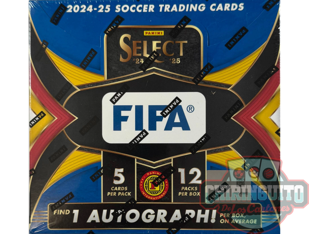 2024-25 Panini Select FIFA Soccer International Hobby Box - El ...