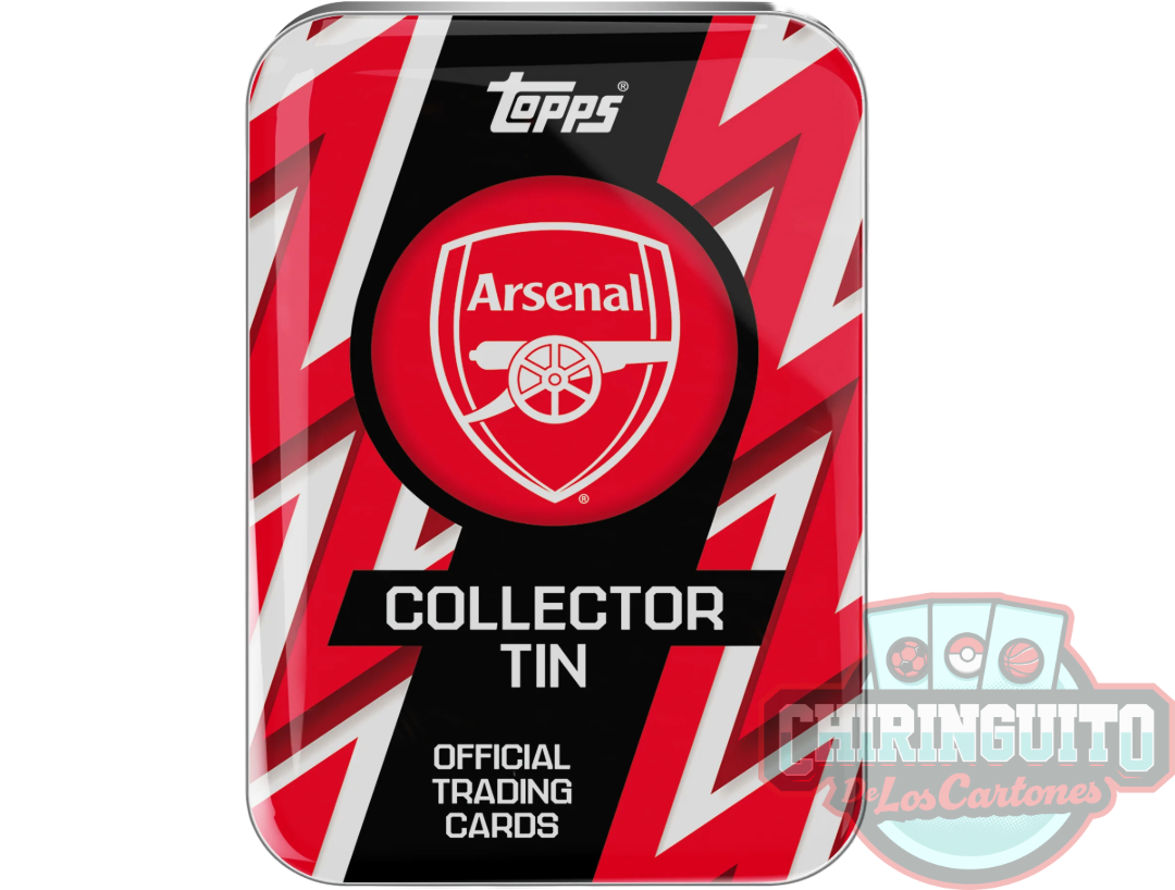 2025-26 Topps Arsenal – Collector Tin - El Chiringuito de los Cartones